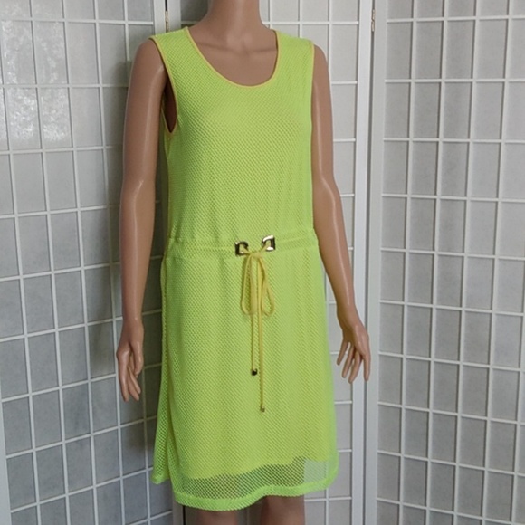 Unbranded Swim Swim Loungewear Bright Neon Yellow Mesh Poshmark